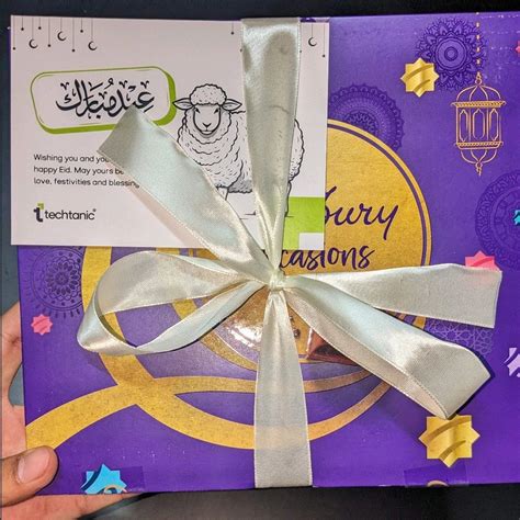 Habib Ul Rehman On Linkedin Receiving An Eid T From Techtanic Blends Festive Joy With