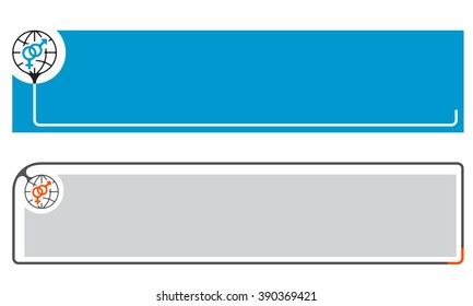 Simple Banners Your Text Globe Sex เวกเตอรสตอก ปลอดคาลขสทธ Shutterstock