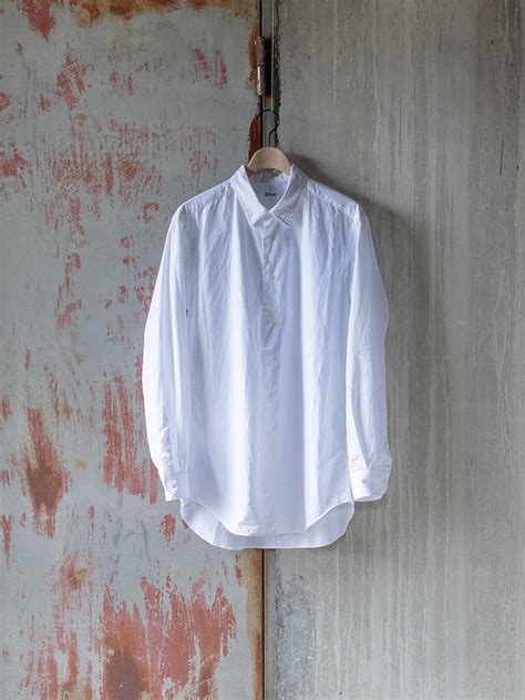 HIKARU REGULAR COLLAR PURE NAKED SHIRT BROAD COTTON 1 4 1 TOKIARI