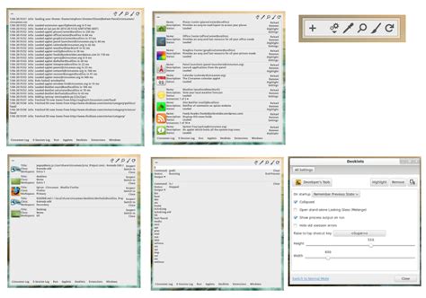 Desklets Developers Tools Cinnamon Spices