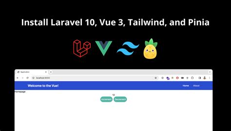 instalasi laravel 10 vue 3 tailwind dan pinia miftahul huda