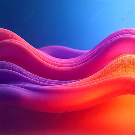 고요한 파란색 배경을 가로질러 흐르는 생동감 있고 다채로운 파도의 3d 렌더링으로 동적 시각 효과 생성 고요한 블루 배경 추상적인 배경 일러스트 및 사진 무료 다운로드
