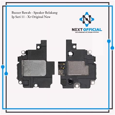 Jual Buzzer Bawah Belakang Speaker Bawah Ip Seri Xr 11 Original New Baru Shopee Indonesia