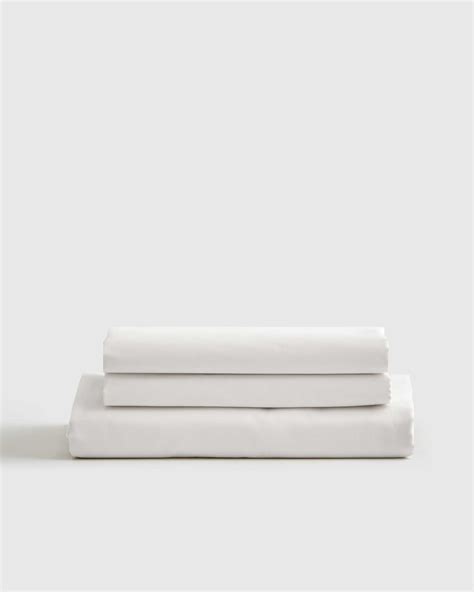Luxury Organic Signature Sateen Fitted Sheet Set