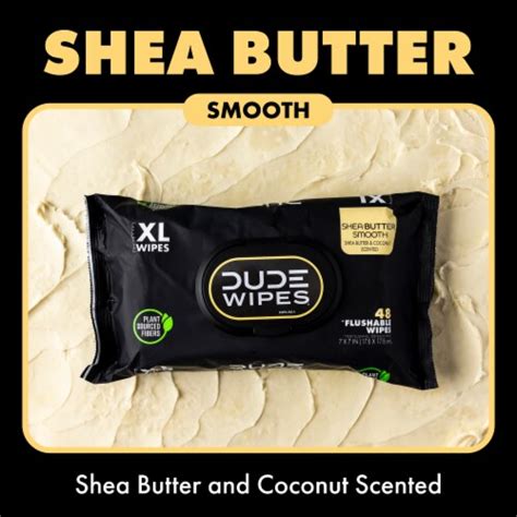 Dude Wipes® Shea Butter Smooth Extra Large 3 Pk 144 Ct Harris Teeter