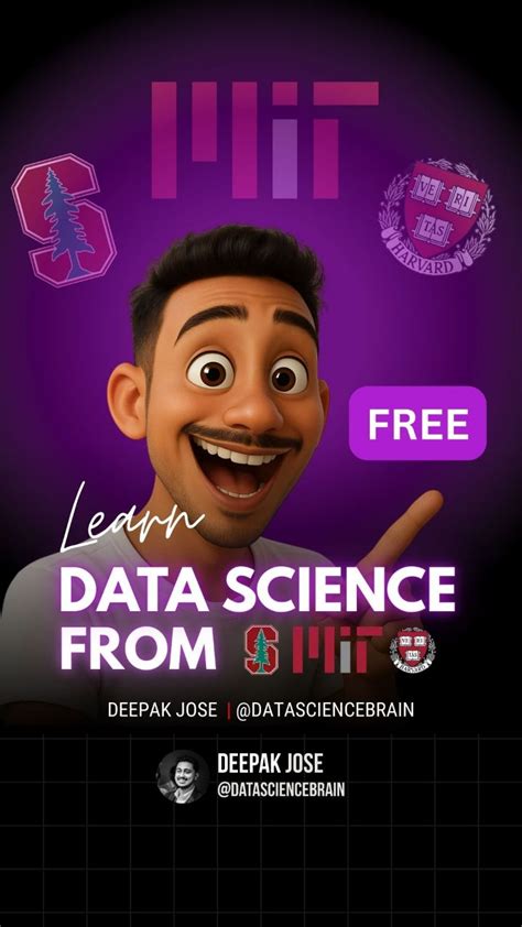 Deepak Jose 🏆free Resources For Getting Started In Data Science In 2024🏆 Before You Read