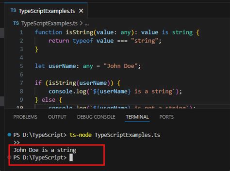 How To Check If An Object Is A String In Typescript