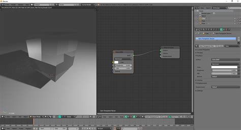 Transparency How To Make Material Semi Transparent In Cycles Blender Stack Exchange