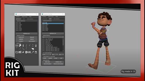 Old Autorig Maya Python Démo 2021 Youtube