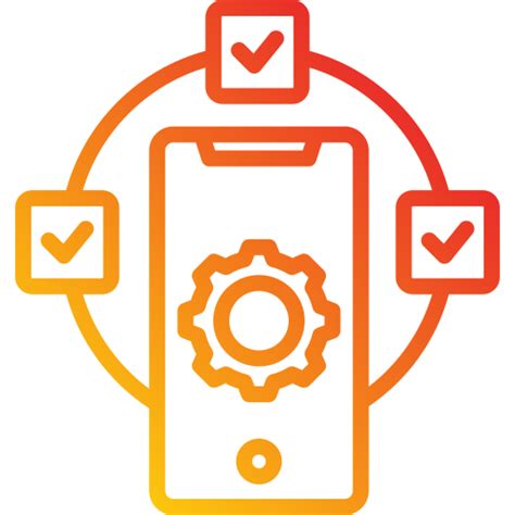 Mobile App Generic Gradient Icon
