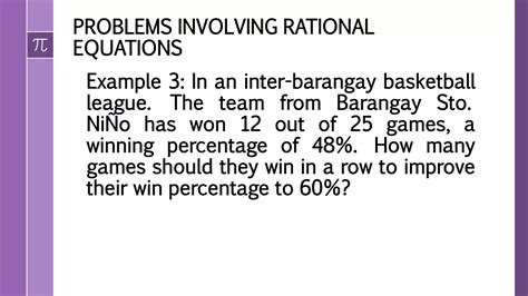 Solving Rational Equation Ppt