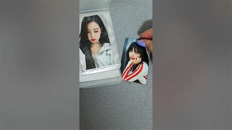 아이브 포카 포장 아이브 유진 포카 비공굿 자작 Youtube