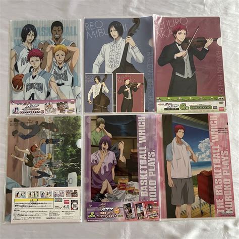 黒子のバスケ 赤司征十郎 クリアファイル まとめ売り メルカリ