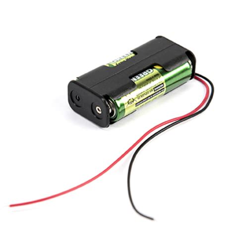 X Aa Battery Holders With Leads Electricity Tts