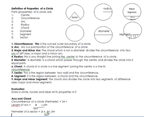 Deductive Proof Of Circle Geometry ClassNotes Ng