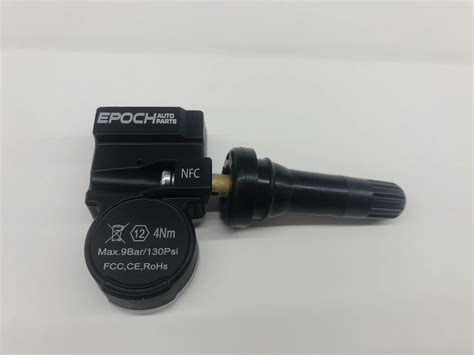 Single Tpms Tire Pressure Sensor 433mhz Rubber Fits 18 22 Mclaren 720s