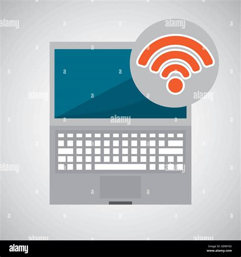 Wifi Technology App Stock Vector Image Art Alamy