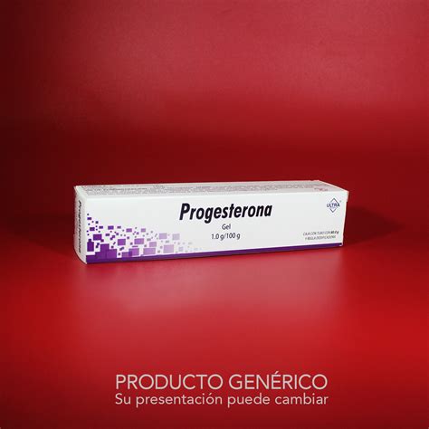 Progesterona Gel 10g100g 800g Cuidado Íntimo Pharmamex