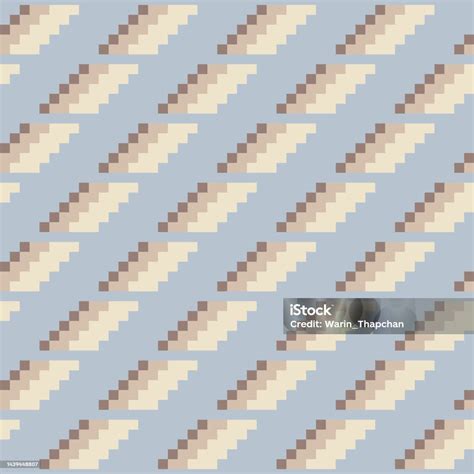 원활한 패턴 추상 픽셀 벡터 배경 패브릭 패턴 디자인 벽지에 그림 0명에 대한 스톡 벡터 아트 및 기타 이미지 0명 검은색 기울어진 Istock