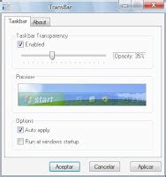 TransBar Add Transparency To The Launch Bar Windows