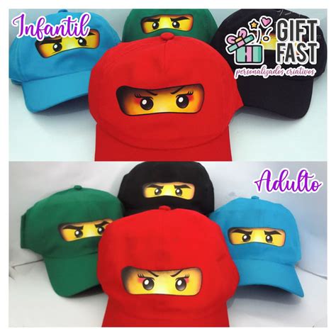 Boné Infantil Ninjago Elo7 Produtos Especiais