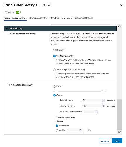 How To Configure High Availability In VMware VSphere Virtualization Spiceworks Community