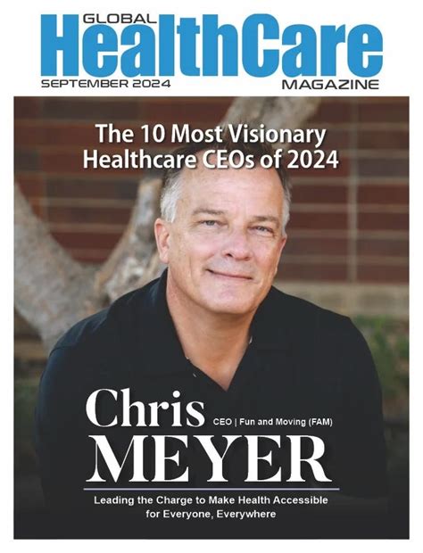 Chris Meyer Leading The Charge To Make Health Accessible For Everyone