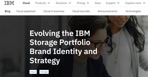 Evolving The IBM Storage Portfolio Brand Identity And Strategy BryTech Inc