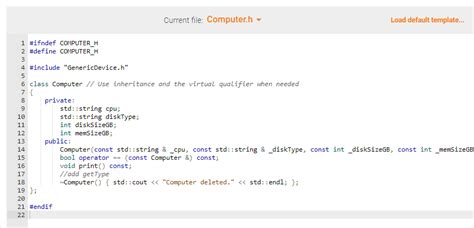 Solved For This Question You Will Use Polymorphism To Chegg
