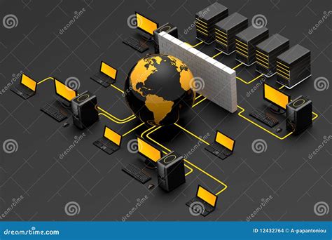 Network Firewall Stock Images Image 12432764