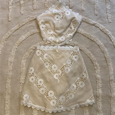 Selfie Leslie Set Worn Once But Has Fashion Tape Depop