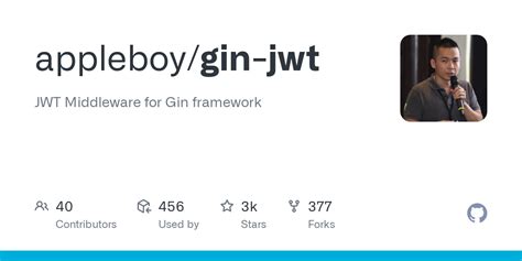 GitHub Applebabe Gin Jwt JWT Middleware For Gin Framework