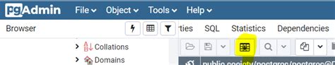 Pgadmin 4 Cannot Find Edit Data Stack Overflow