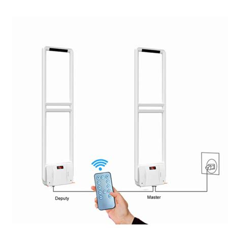 Khz EAS Systems Retail Security Tag System APP Adjust Master Deputy Security Sensors With