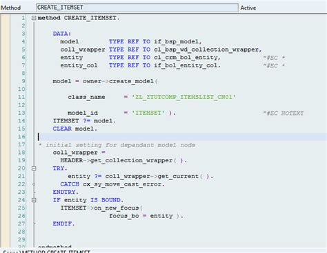 Sap Crm Webclient 3 Creating Table View For Line Items With Dependent