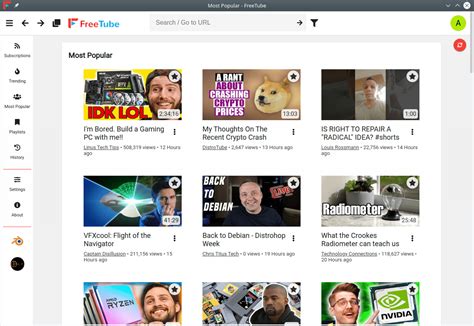 freetube private youtube client linuxmaster club