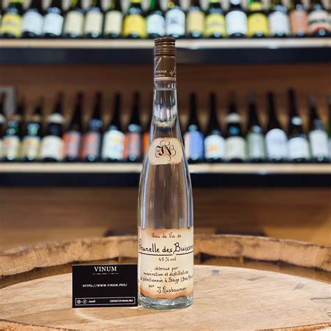 Nusbaumer Eau De Vie Prunelle Des Buissons Vinum Vins Et Spiritueux
