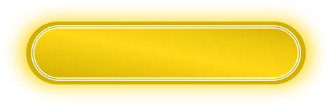 Botón De Neón Amarillo Botón De Neón Brillante 10982959 Png