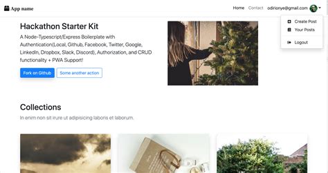 alternatives and detailed information of hackathon starter kit gitplanet