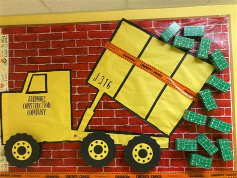 Construction Theme Classroom Ideas