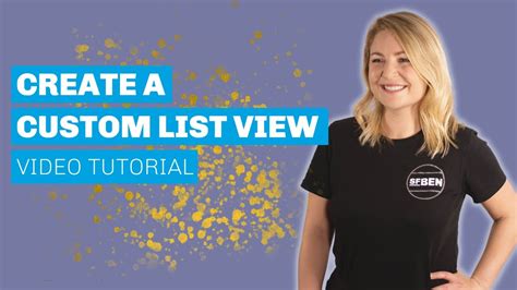 Create A Custom Salesforce List View YouTube