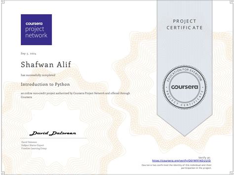 shafwan ahmed on linkedin python skillup certification codingproject project programming