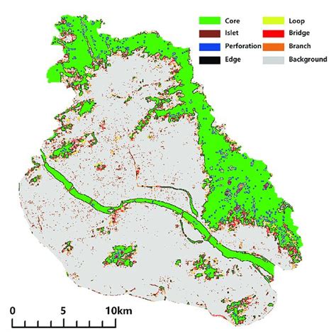 Morphological Spatial Pattern Analysis Of Landscape Types Download Scientific Diagram