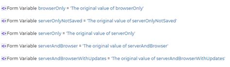 Form Variables The Digital Platform Documentation Site