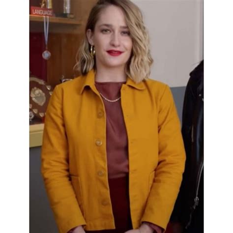 Sex Education Hope Haddon Yellow Jacket Lerenjack