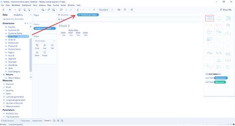 راهنمای ایجاد نمودار مساحتی یا منطقه ای Area Chart در Tableau فروش لایسنس تبلو Tableau