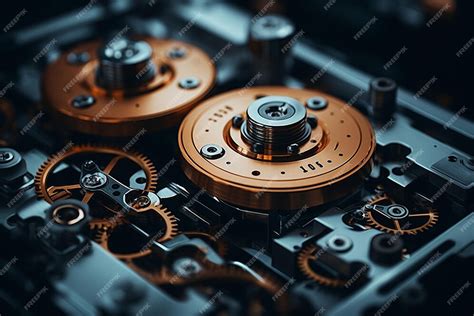 Premium Ai Image Mesmerizing Image Of Gears And Cogs In Motion
