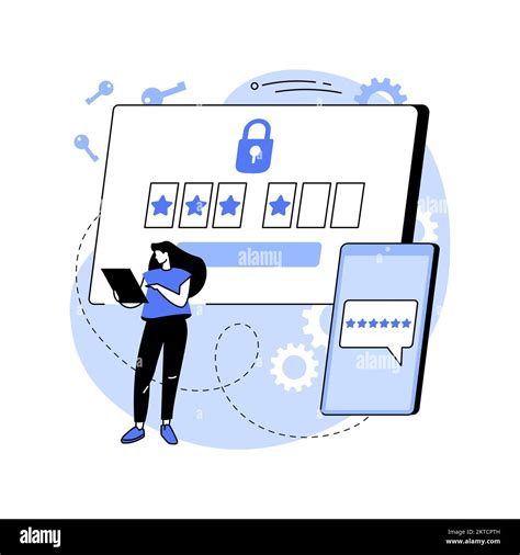 Two Factor Authentication Verification Isolated Cartoon Vector