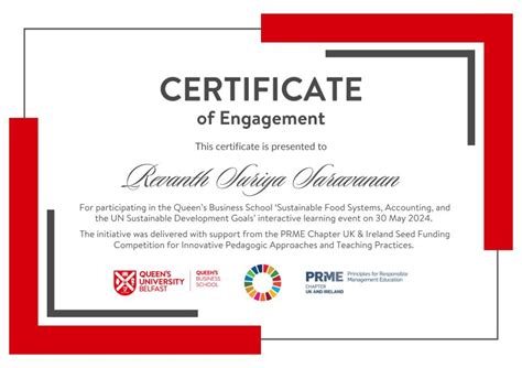 Sustainability Unsdgs Queensbusinessschool Mscjourney Revanth
