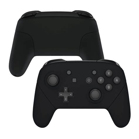 Black Full Shells And Handle Grips For Ns Pro Controller Frp315ws